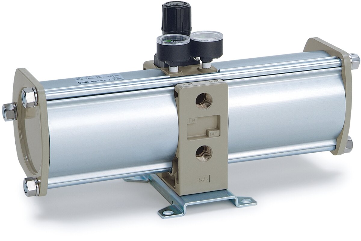 OT-SMC117846: Wzmacniacz ciśnienia VBA42A-04GN - SMC - Sklep Air-Com Pneumatyka-Automatyka